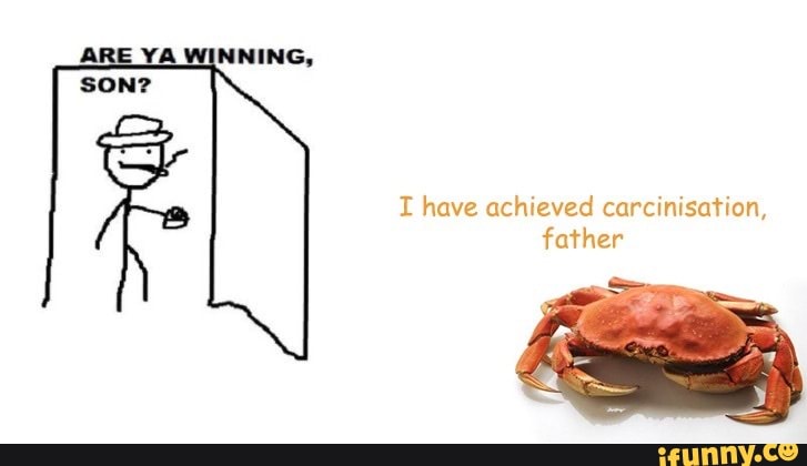 Carcinisation memes. Best Collection of funny Carcinisation pictures on ...
