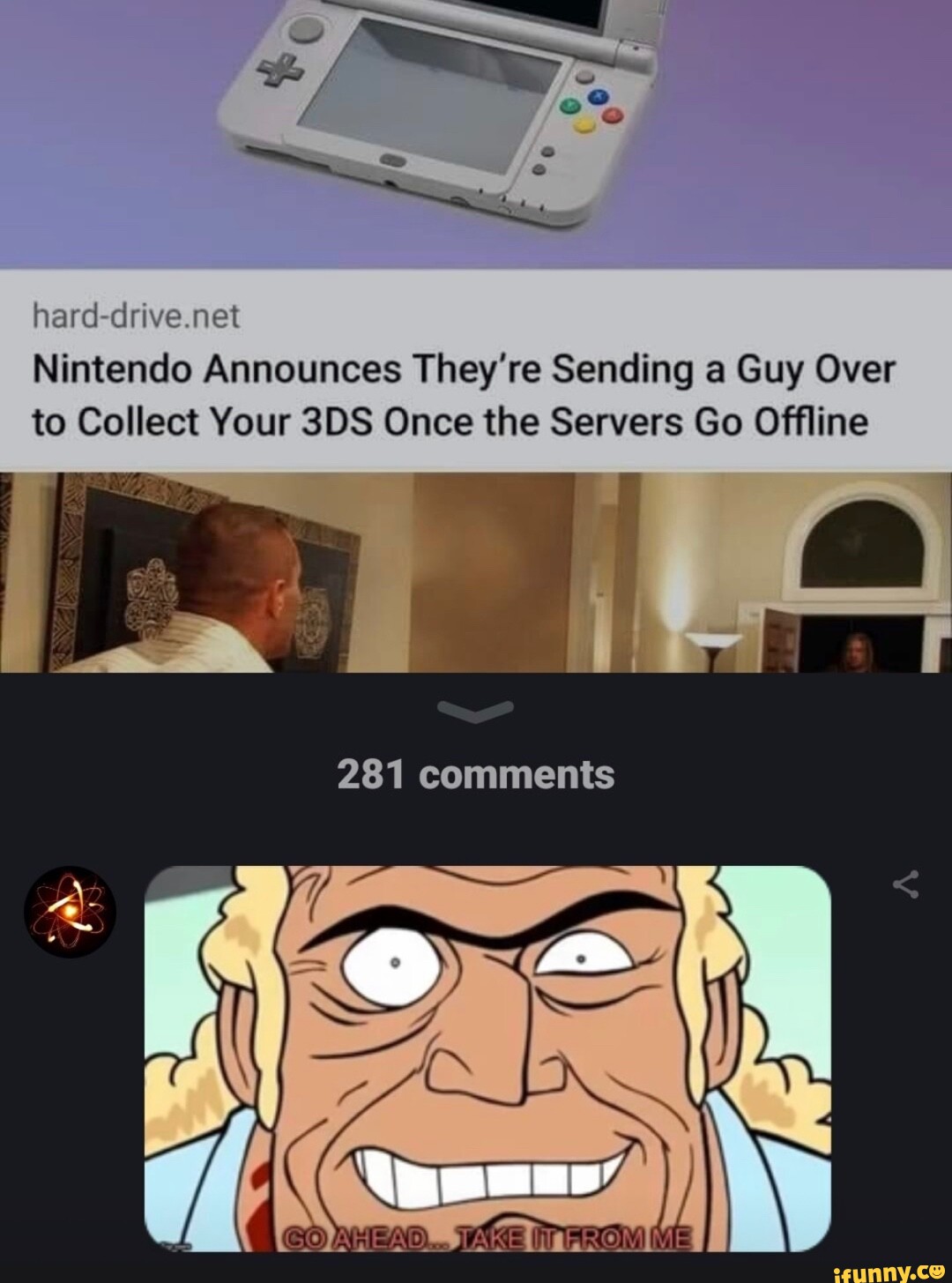 Hard-drive.net Nintendo Announces They're Sending a Guy Over to Collect ...