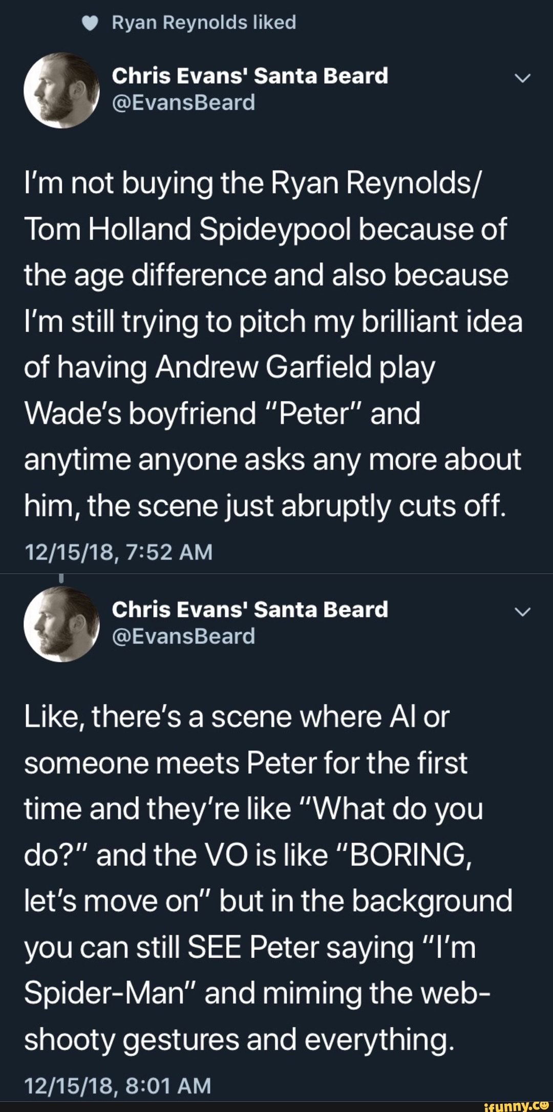 Spideypool memes. Best Collection of funny Spideypool pictures on iFunny