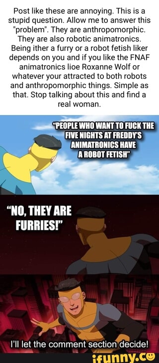 Animatronics memes. Best Collection of funny Animatronics pictures on ...