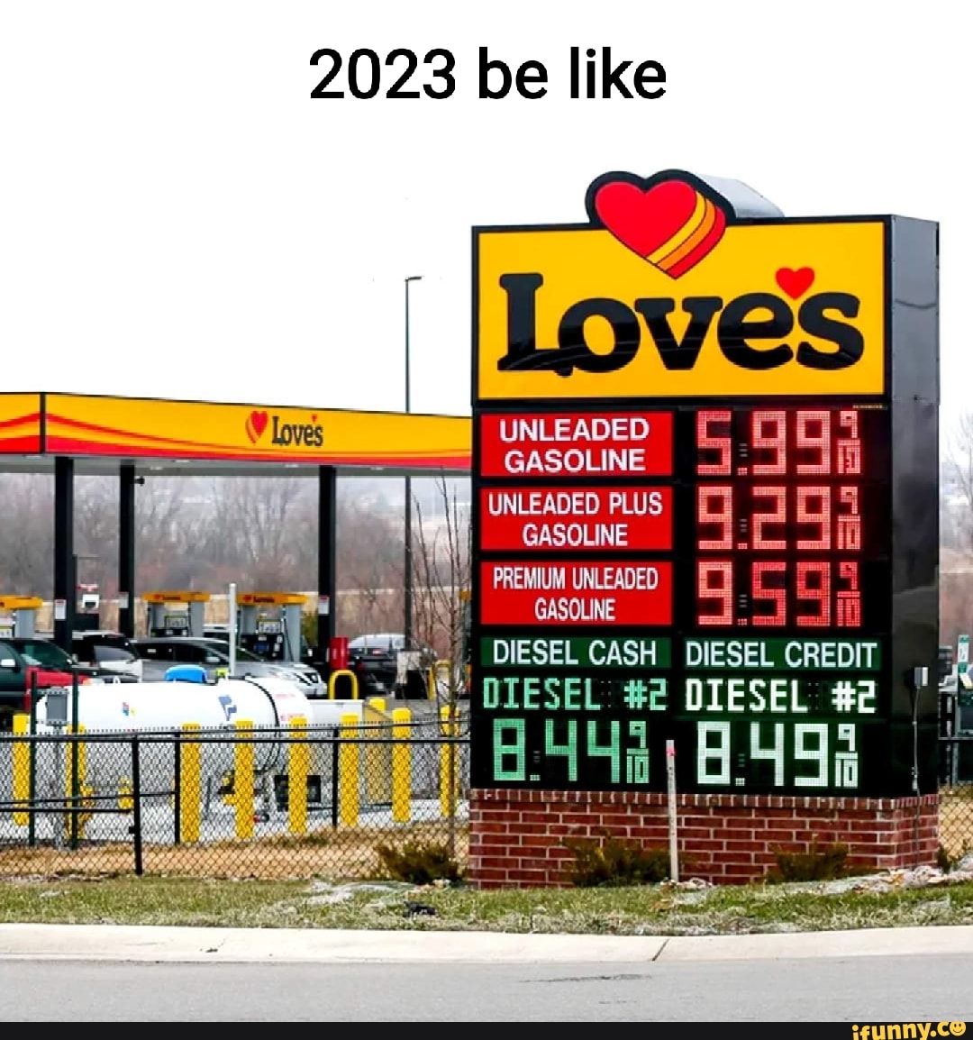 2023 be like UNLEADED GASOLINE UNLEADED PLUS GASOLINE PREMIUM UNLEADED ...