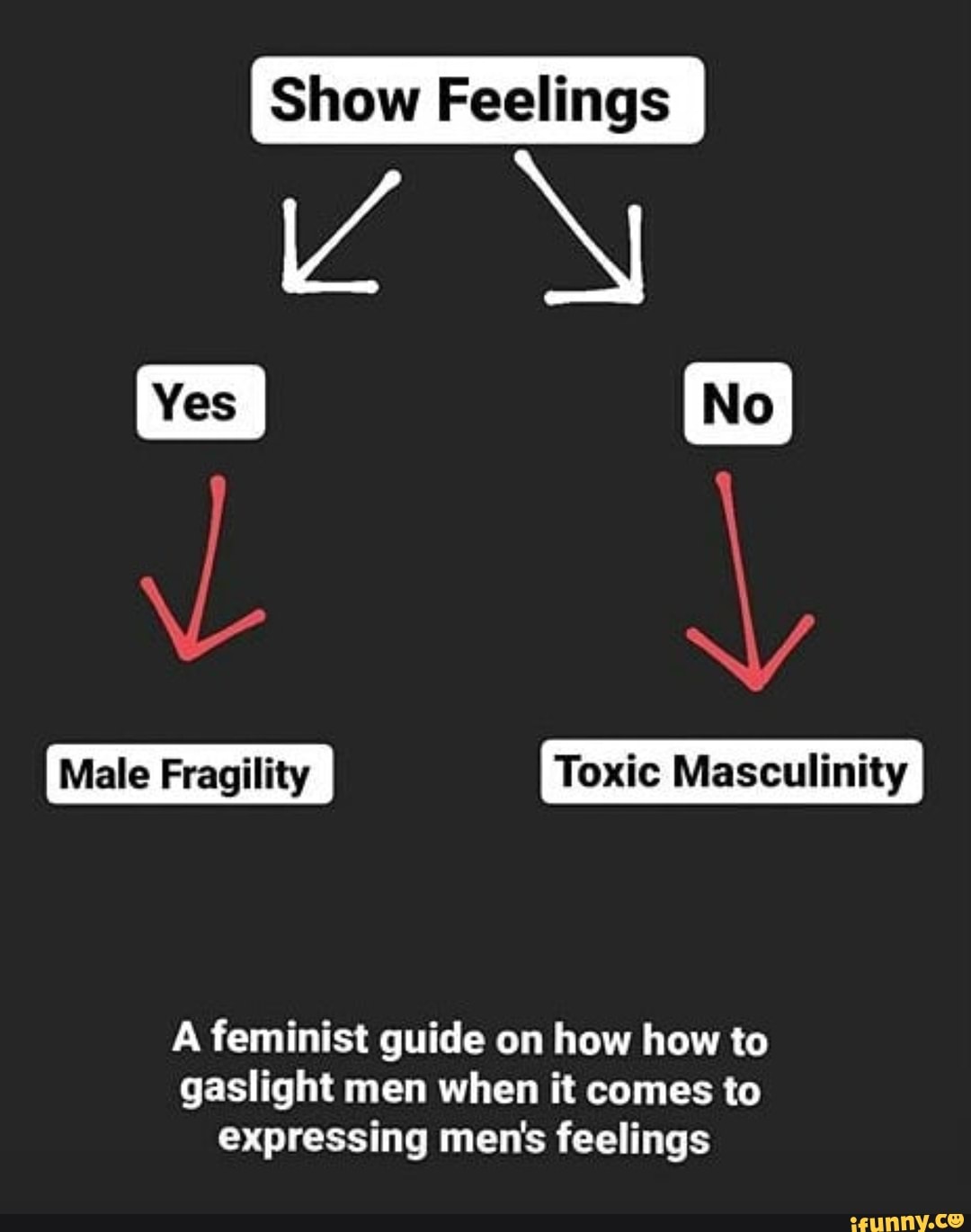 I Show Feelings Yes Male Fragility Toxic Masculinity A feminist guide ...