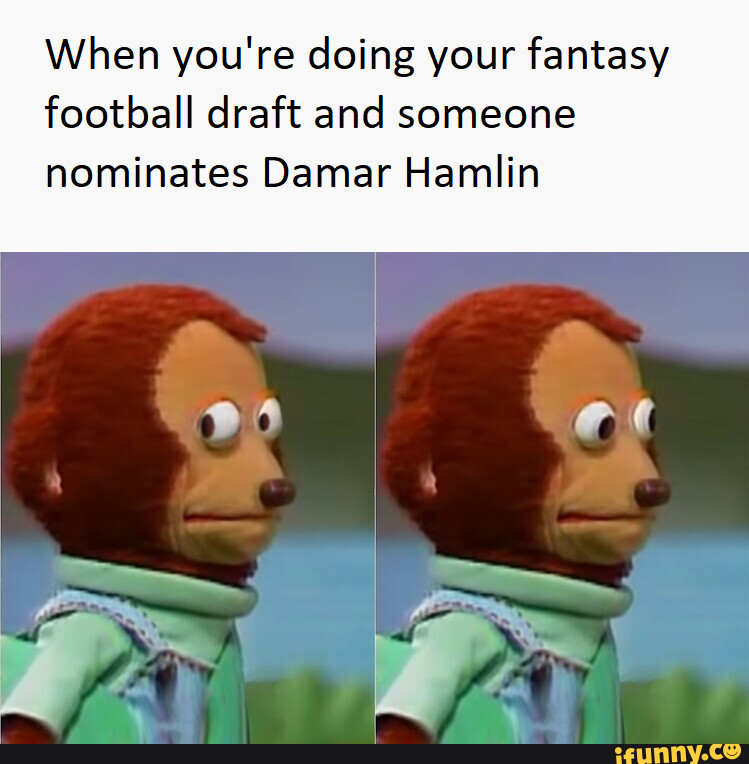 Fantasy Football Draft Meme