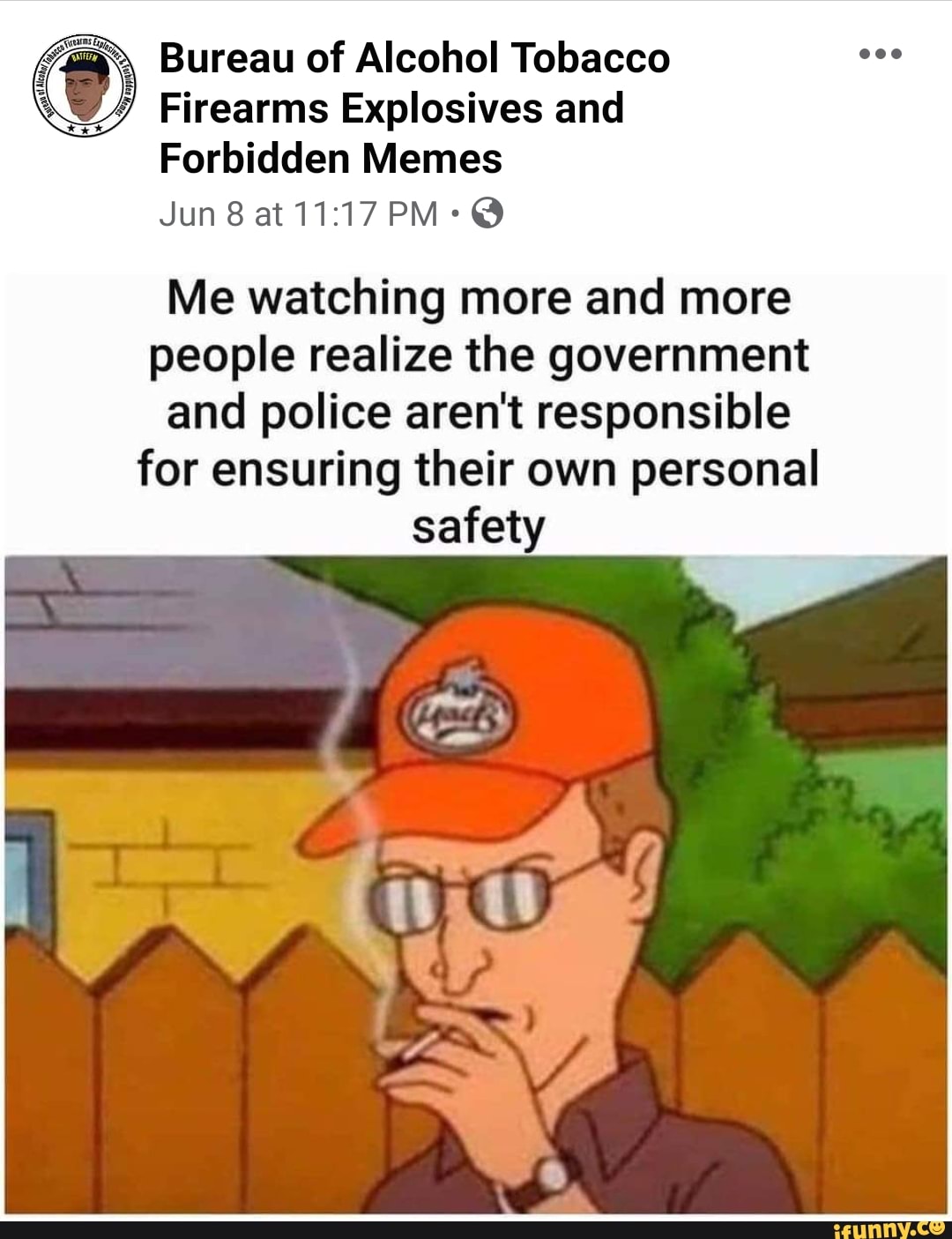 Bureau of Alcohol Tobacco Firearms Explosives and Forbidden Memes Me ...