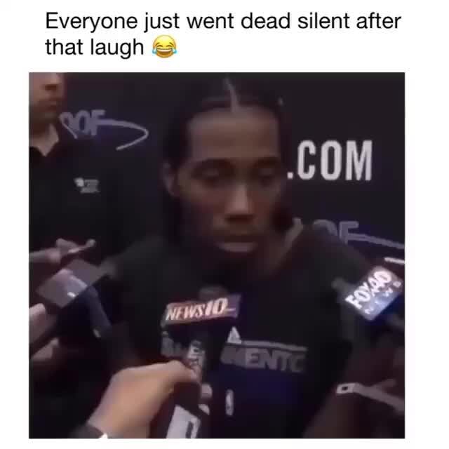 Everyone just went dead silent after that laugh (5 - iFunny :)