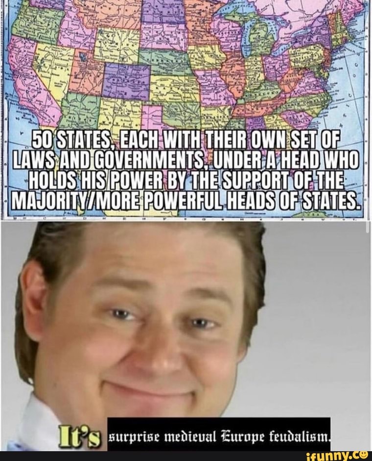 SO STATES. EACH WITH THEIR OWN SET OF LAWS AND GOVERNMENTS, UNDER A ...