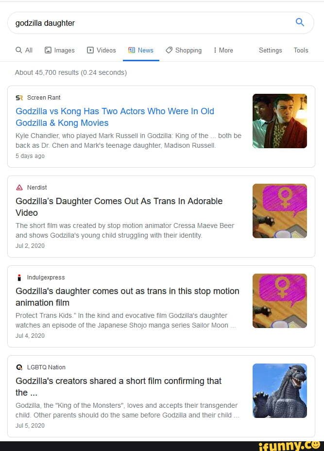 Godzilla daughter QaAl images Videos News Shopping More About 45,700 ...