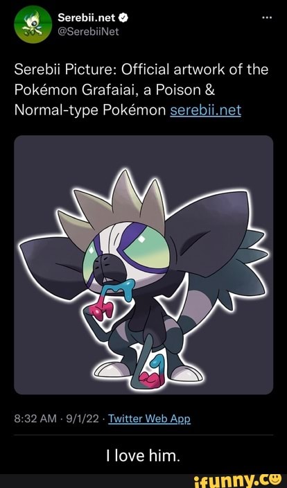 Serebii.net @SerebiiNet Serebii Picture: Official artwork of the ...