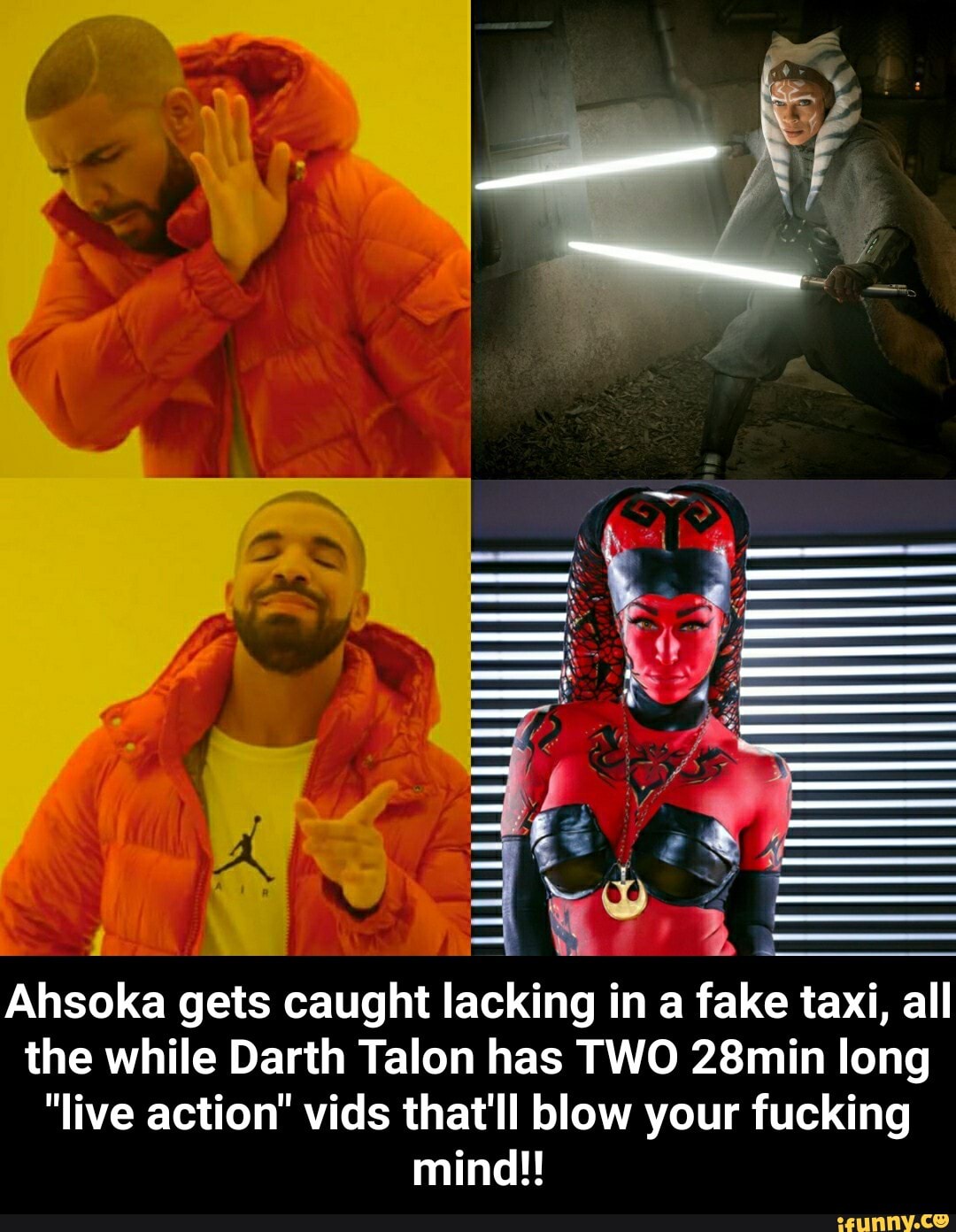 Ahsoka gets caught lacking in a fake taxi, all the while Darth Talon ...