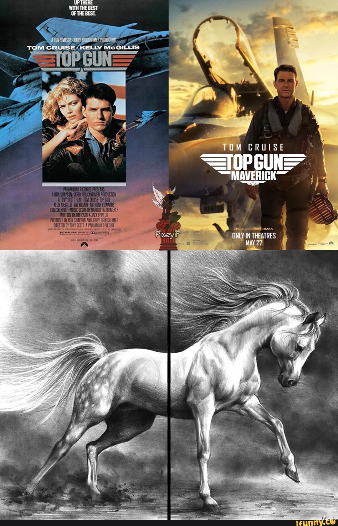 SST TOM CRUISE- KELLY Mc GILLIs TOM CRUISE SS GUN>> MAVERICK AINLY Ih ...