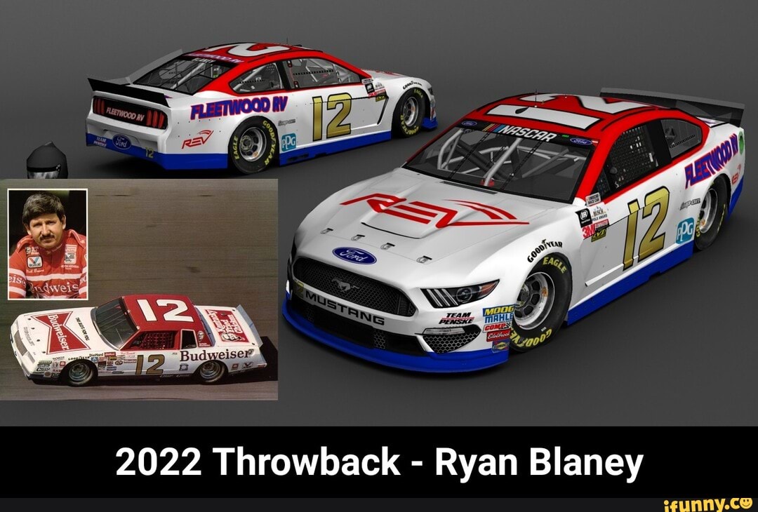 2022 Throwback Ryan Blaney - 2022 Throwback - Ryan Blaney - iFunny