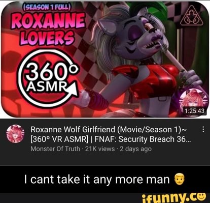 (GEASON 1 FULL) 360 ASM Roxanne Wolf Girlfriend 1)~ VR ASMR] I FNAF ...