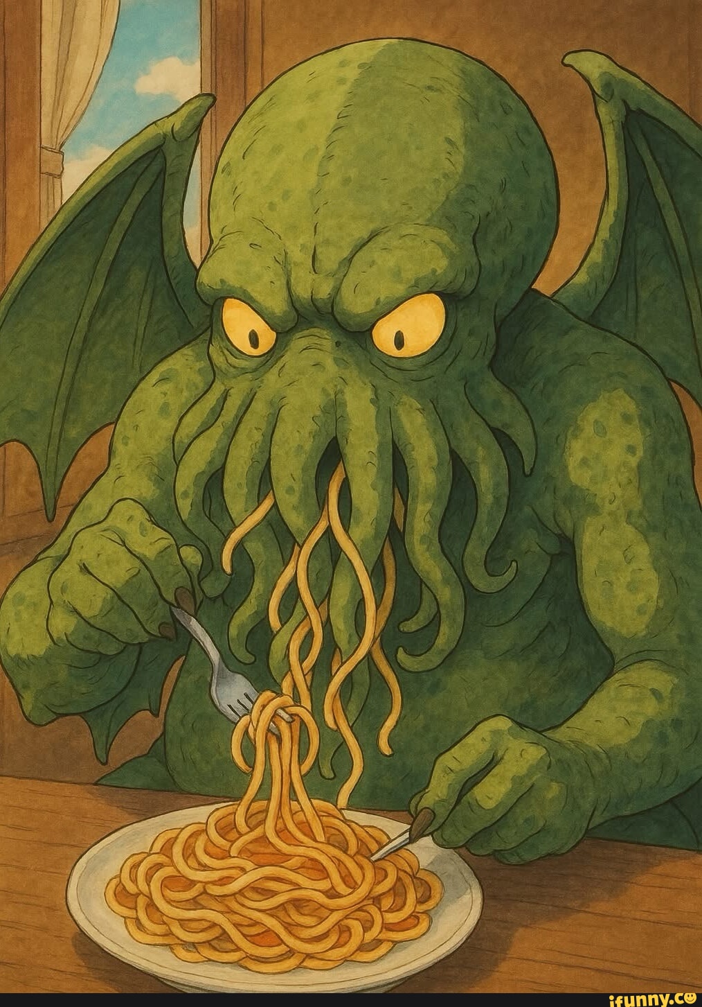 Cthulhu memes. Best Collection of funny Cthulhu pictures on iFunny
