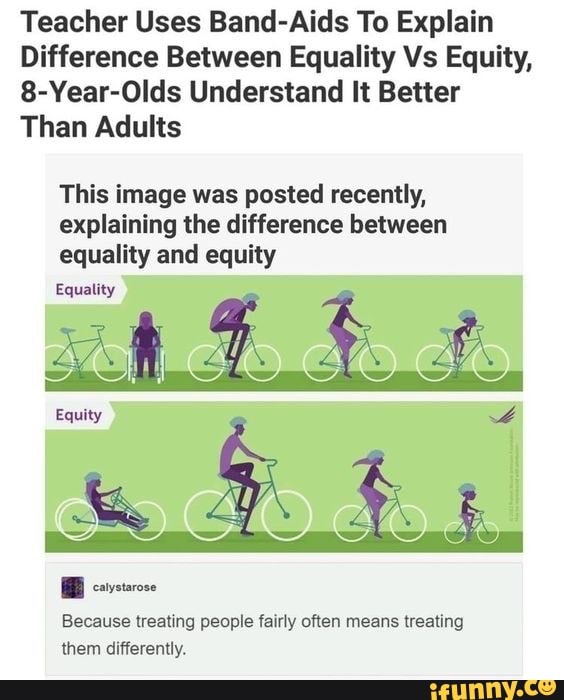 Teacher Uses Band-Aids To Explain Difference Between Equality Vs Equity ...