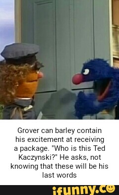 Grover memes. Best Collection of funny Grover pictures on iFunny