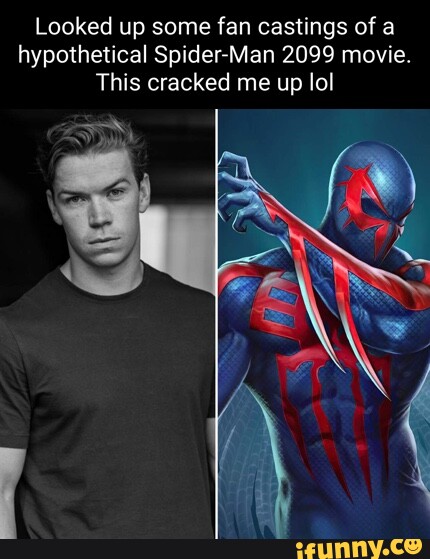 Looked up some fan castings of a hypothetical Spider-Man 2099 movie ...