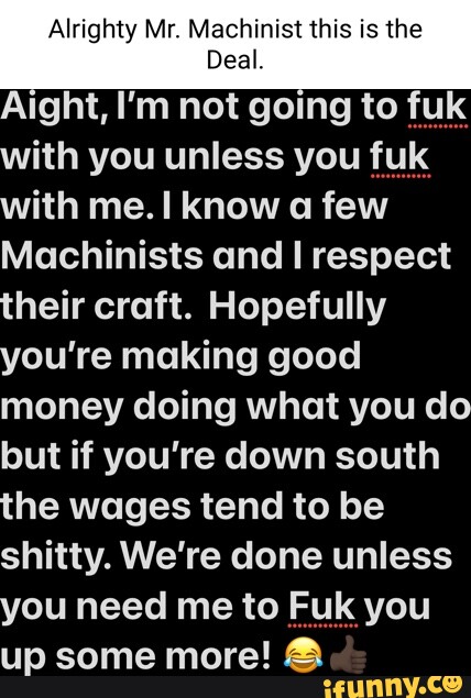 Machinists memes. Best Collection of funny Machinists pictures on iFunny