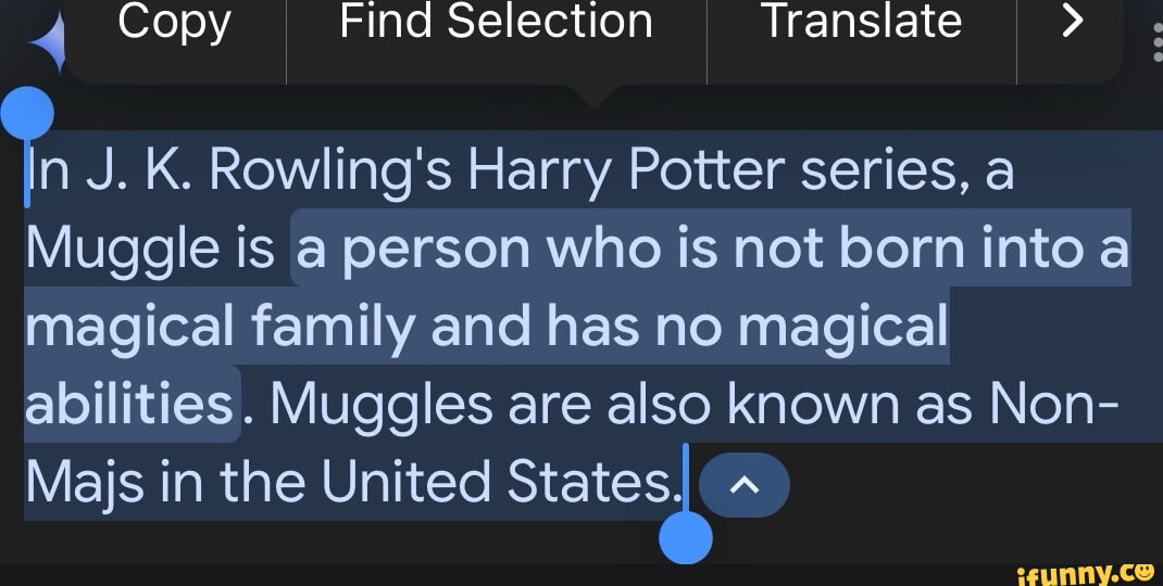 Muggles memes. Best Collection of funny Muggles pictures on iFunny