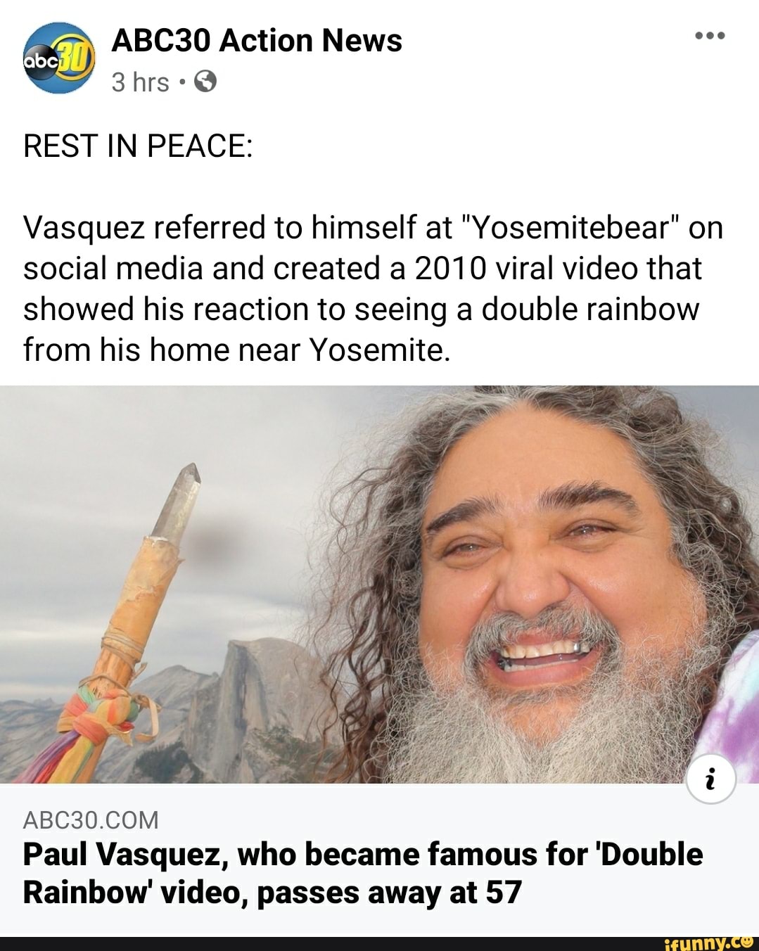 ABC30 Action News da META REST IN PEACE: Vasquez referred to himself at ...