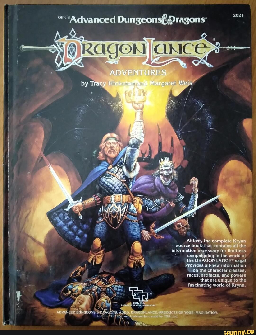 This is it; the first release of the Dragonlance setting. The 2e ...