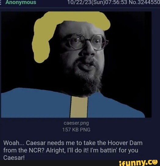 Anonymous NO caeser.png 157 KB PNG Woah... Caesar needs me to take the ...