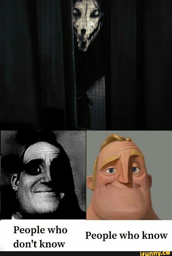 People who don't know People who know - iFunny