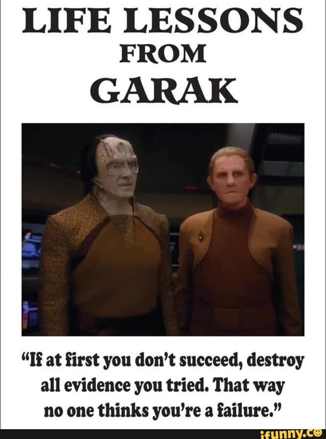 Garak memes. Best Collection of funny Garak pictures on iFunny