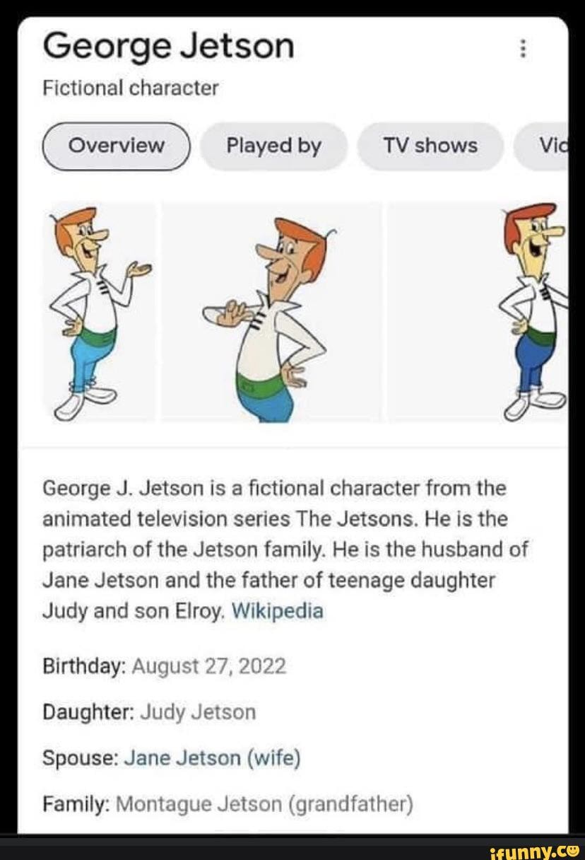 George Jetson Fictional character Played by TV shows vi George J ...
