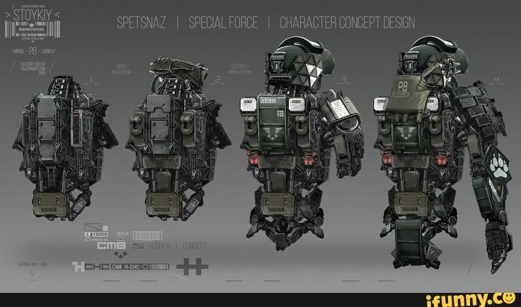 SPETSNAZ I SPECIAL FORCE I CHARACTER CONCEPT DESIGN - iFunny
