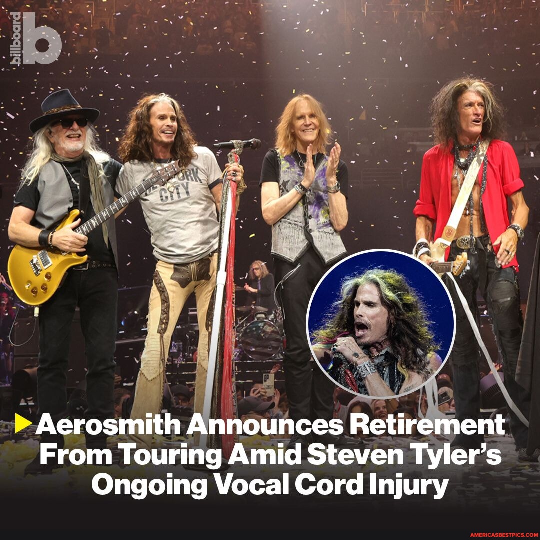 Aerosmith has officially announced their retirement from touring amid ...
