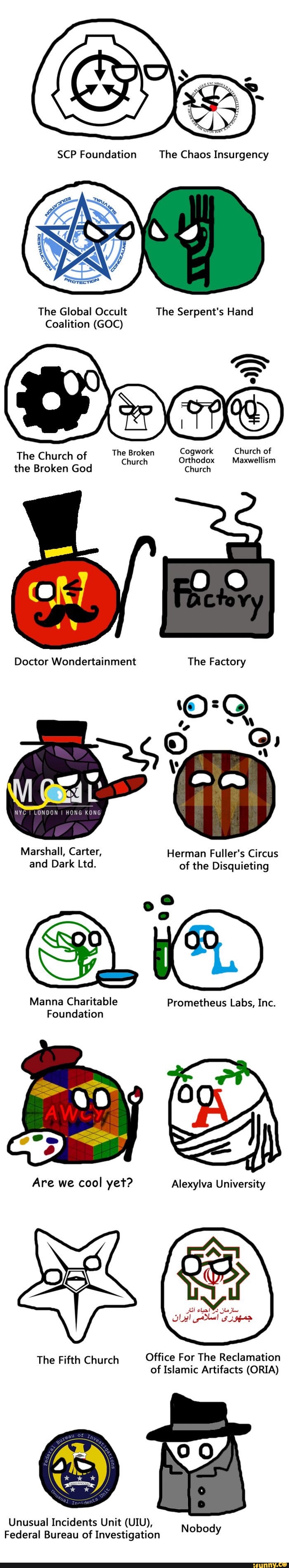 SCP Foundation The Chaos Insurgency The Global Occult The Serpent's ...