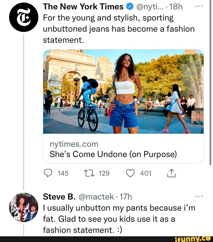 Unbuttoned memes. Best Collection of funny Unbuttoned pictures on iFunny