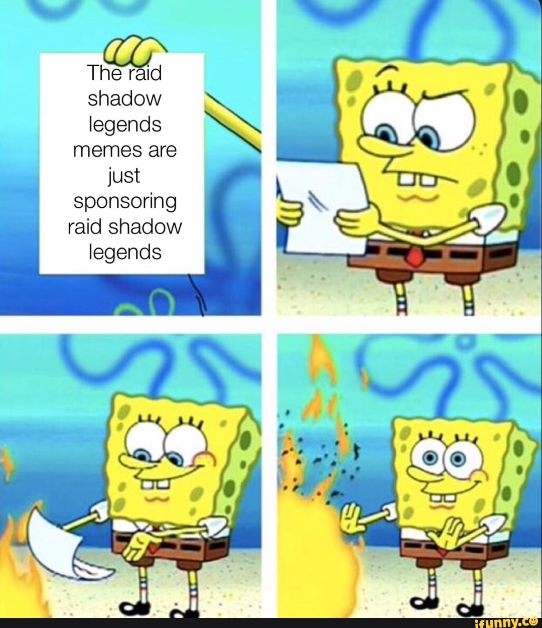 The raid shadow legends memes are just sponsoring raid shadow legends ...