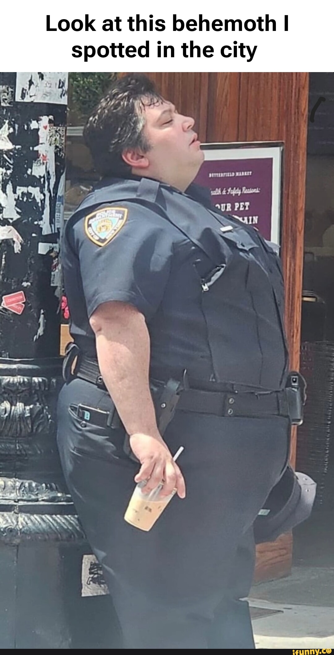 Look at this behemoth I spotted in the city if - iFunny