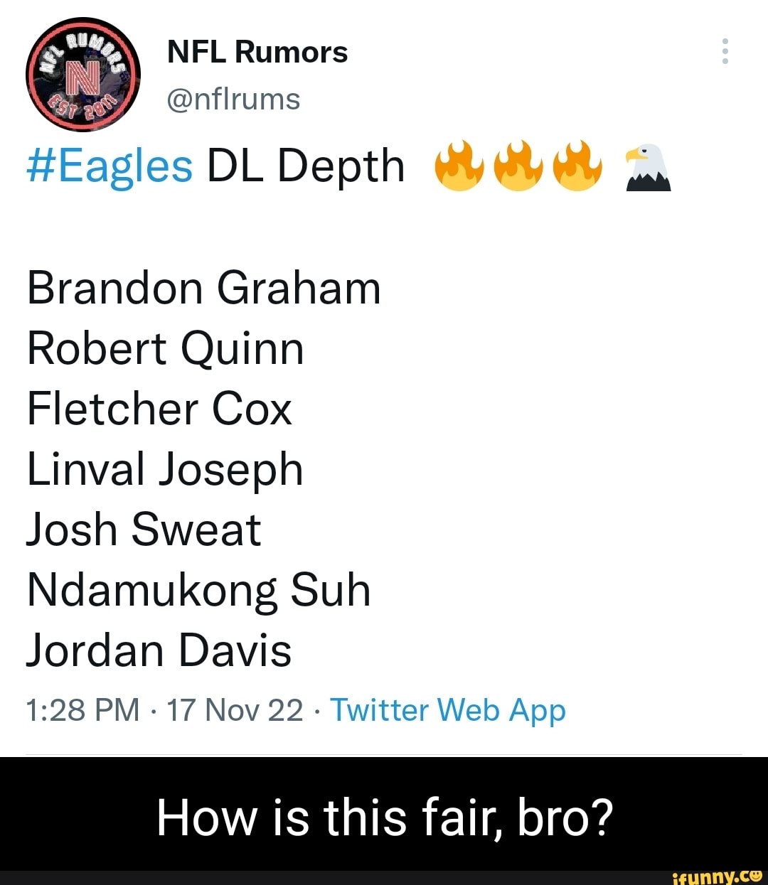 NFL Rumors Eagles DL Depth Brandon Graham Robert Quinn Fletcher Cox ...