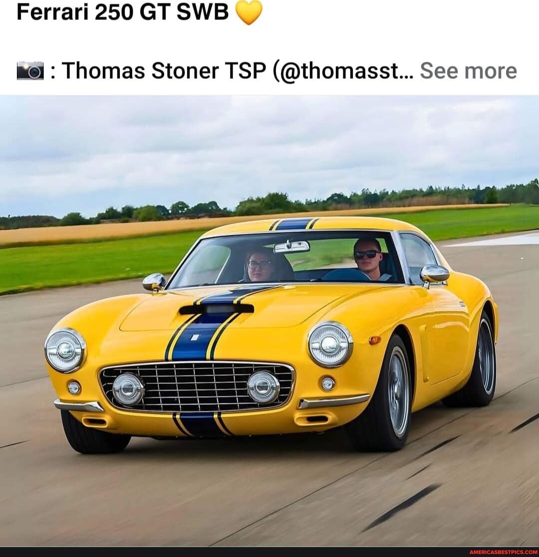 Ferrari 250 GT SWB Thomas Stoner TSP (@thomasst... See more - America’s ...
