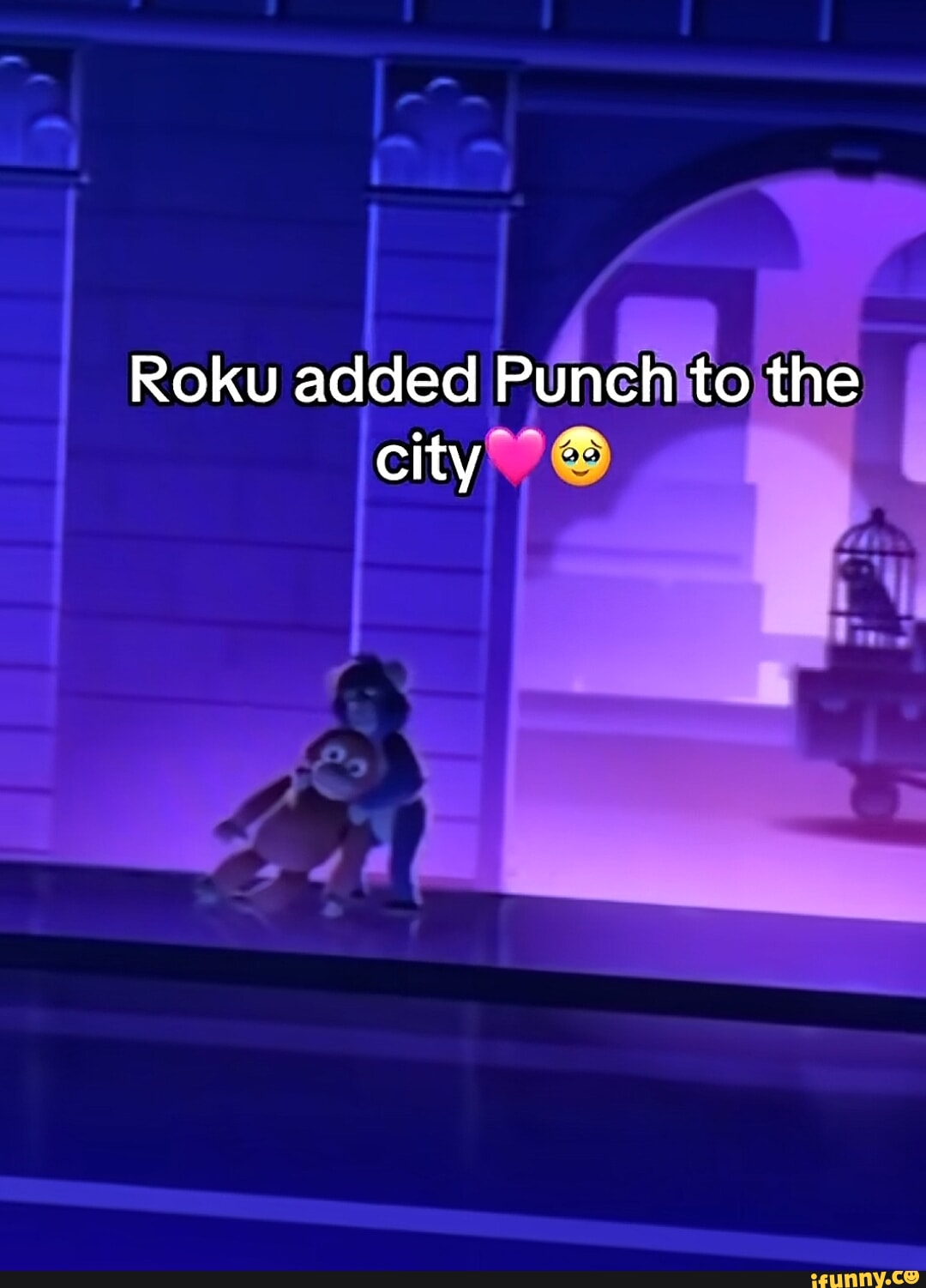 Roku added Punch to the city - iFunny