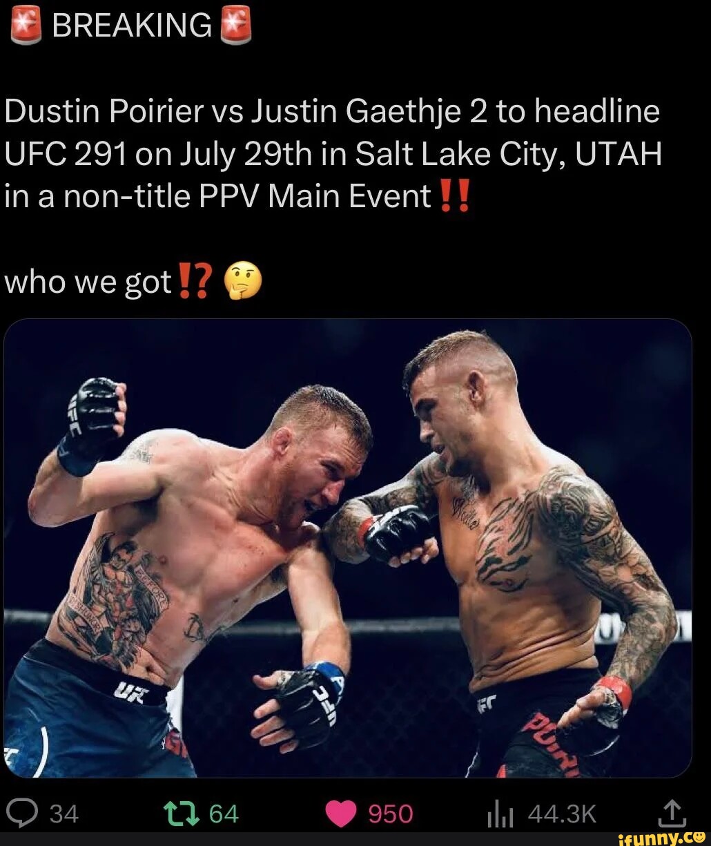 Gaethje memes. Best Collection of funny Gaethje pictures on iFunny