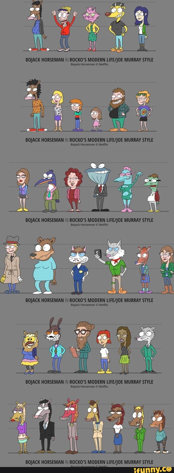 BOJACK HORSEMAN 'S MODERN MURRAY STYLE jack Horseman Netflix BOJACK ...