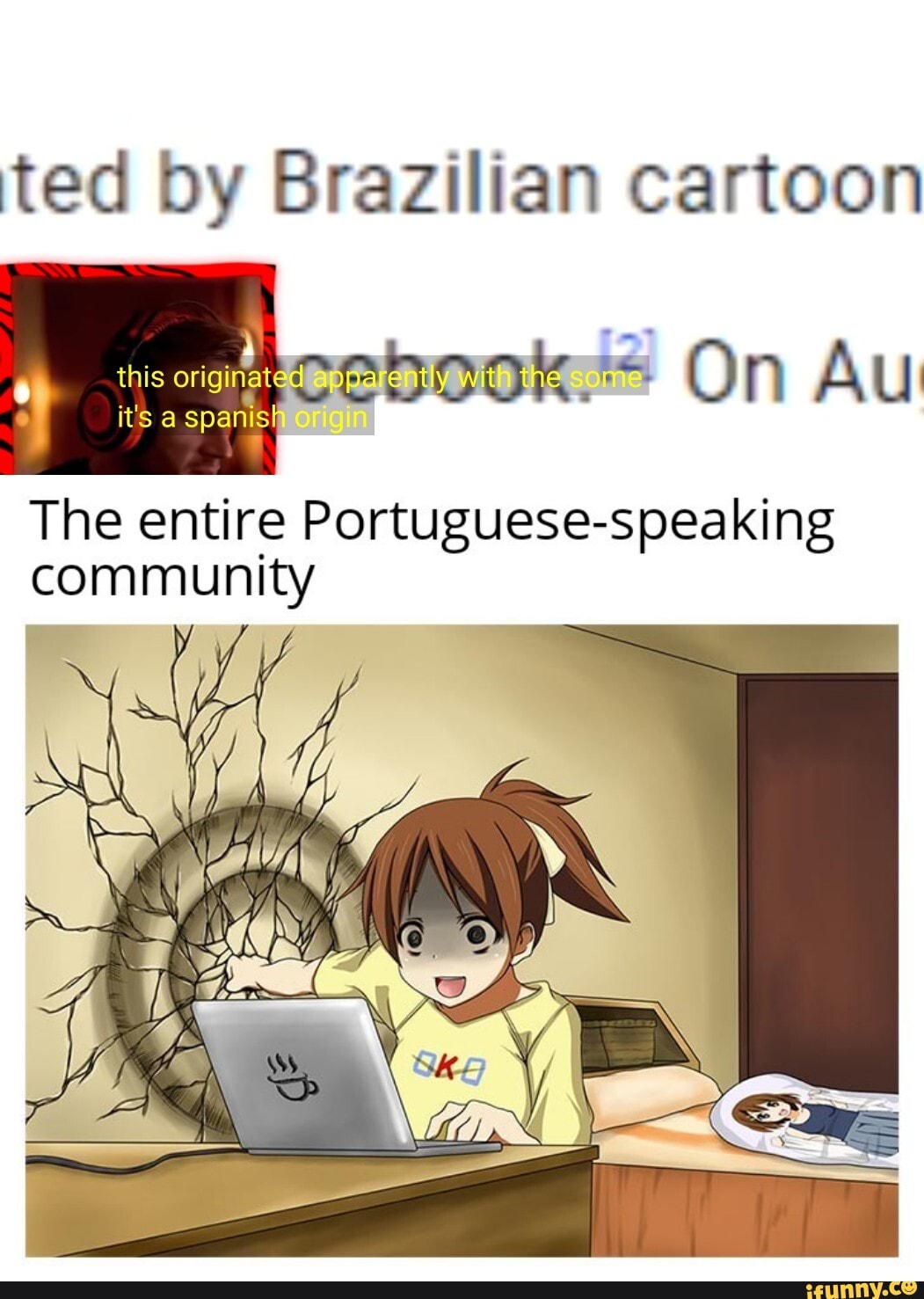 Ted by Brazilian cartoon this its spanish )pare the, om On Au it's a ...