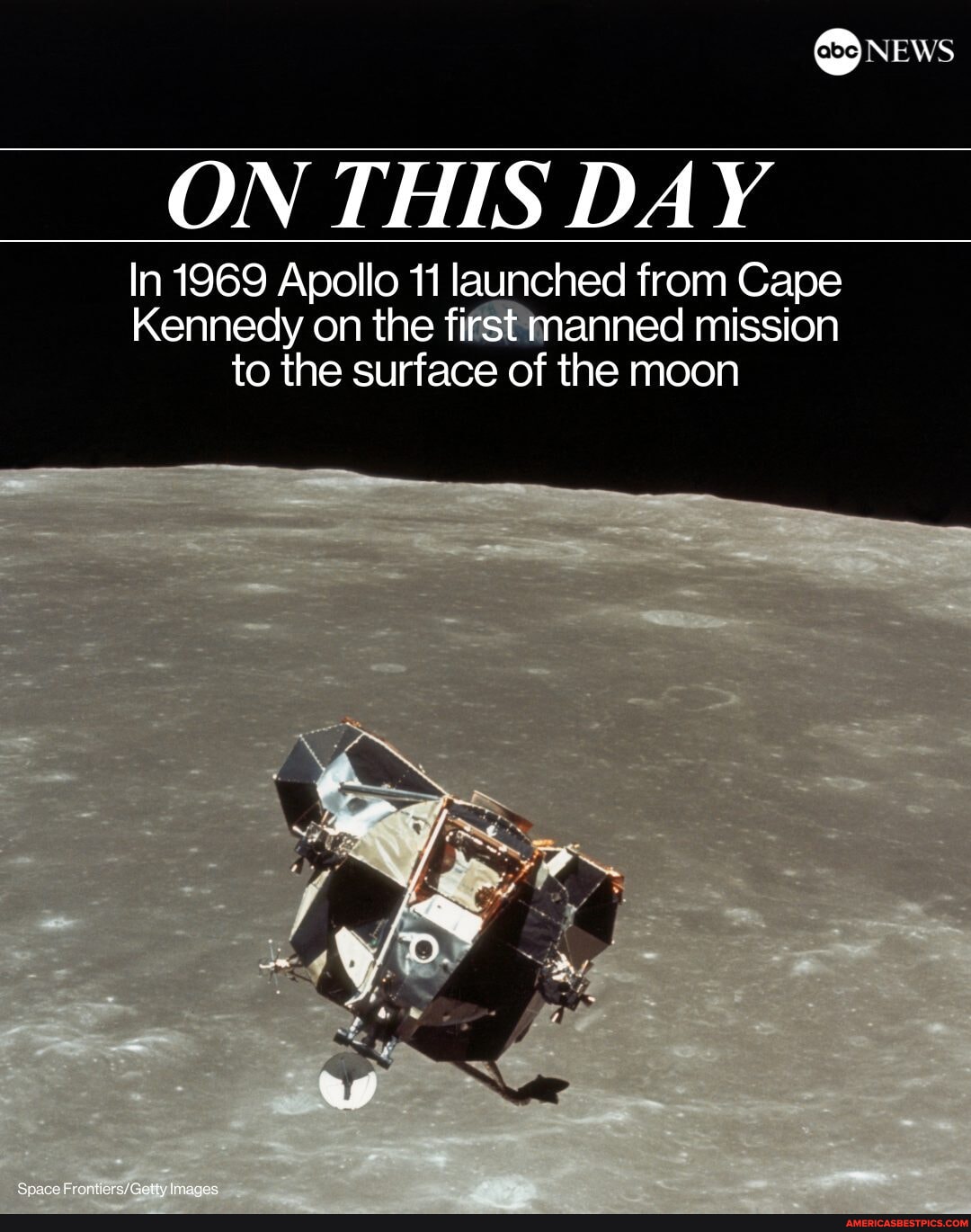 ON THIS DAY: In 1969 Apollo 11 launched from Cape Kennedy in Florida on ...