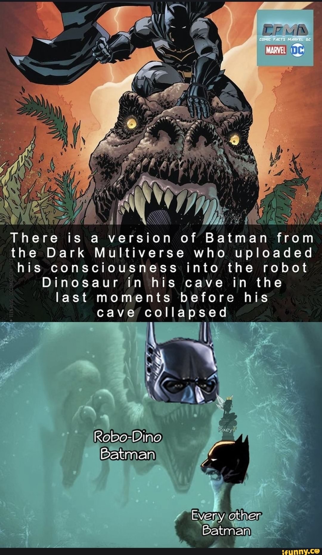 } AW iS Wp There is a version of Batman from the Dark Multiverse who ...