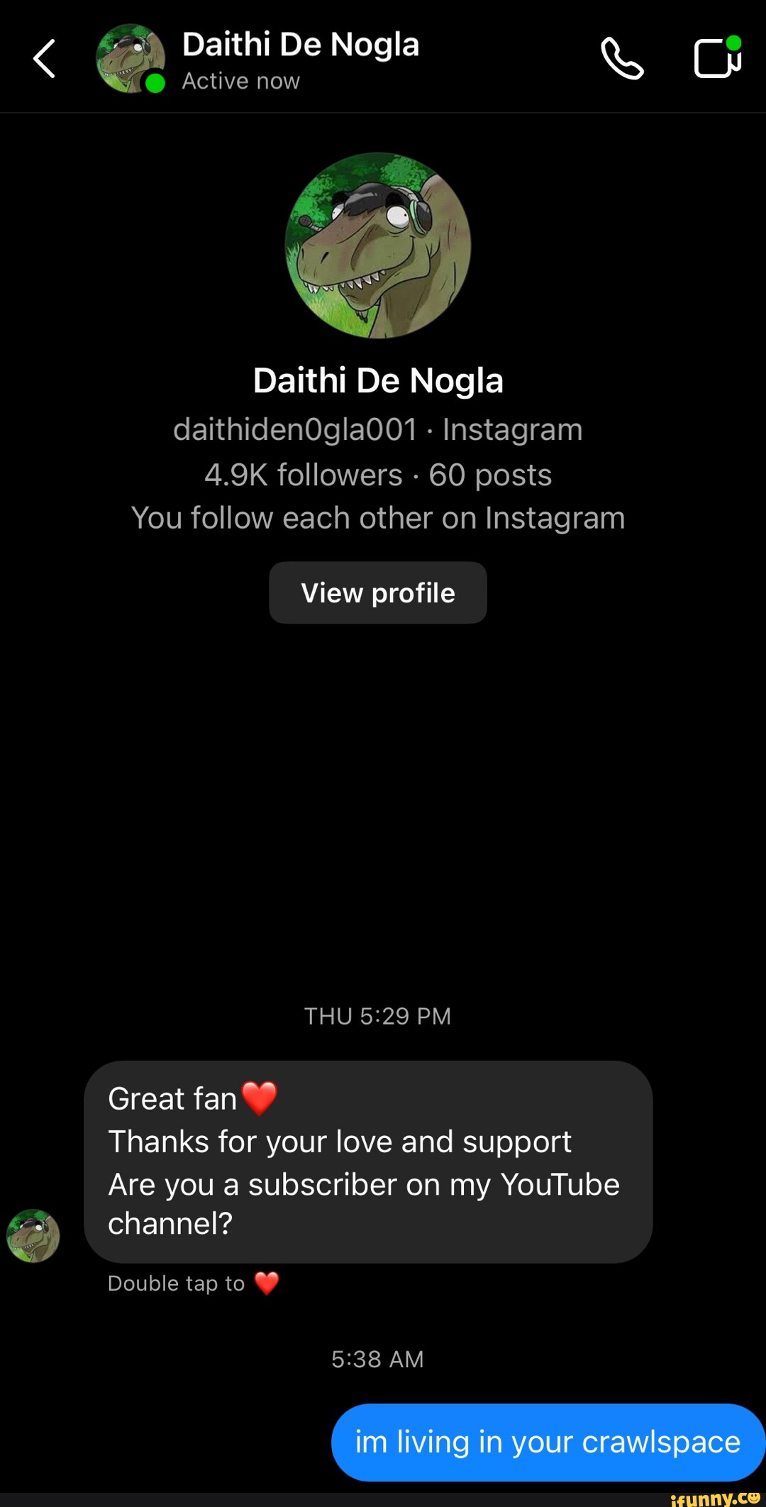 Daithi De Nogla In Real Life