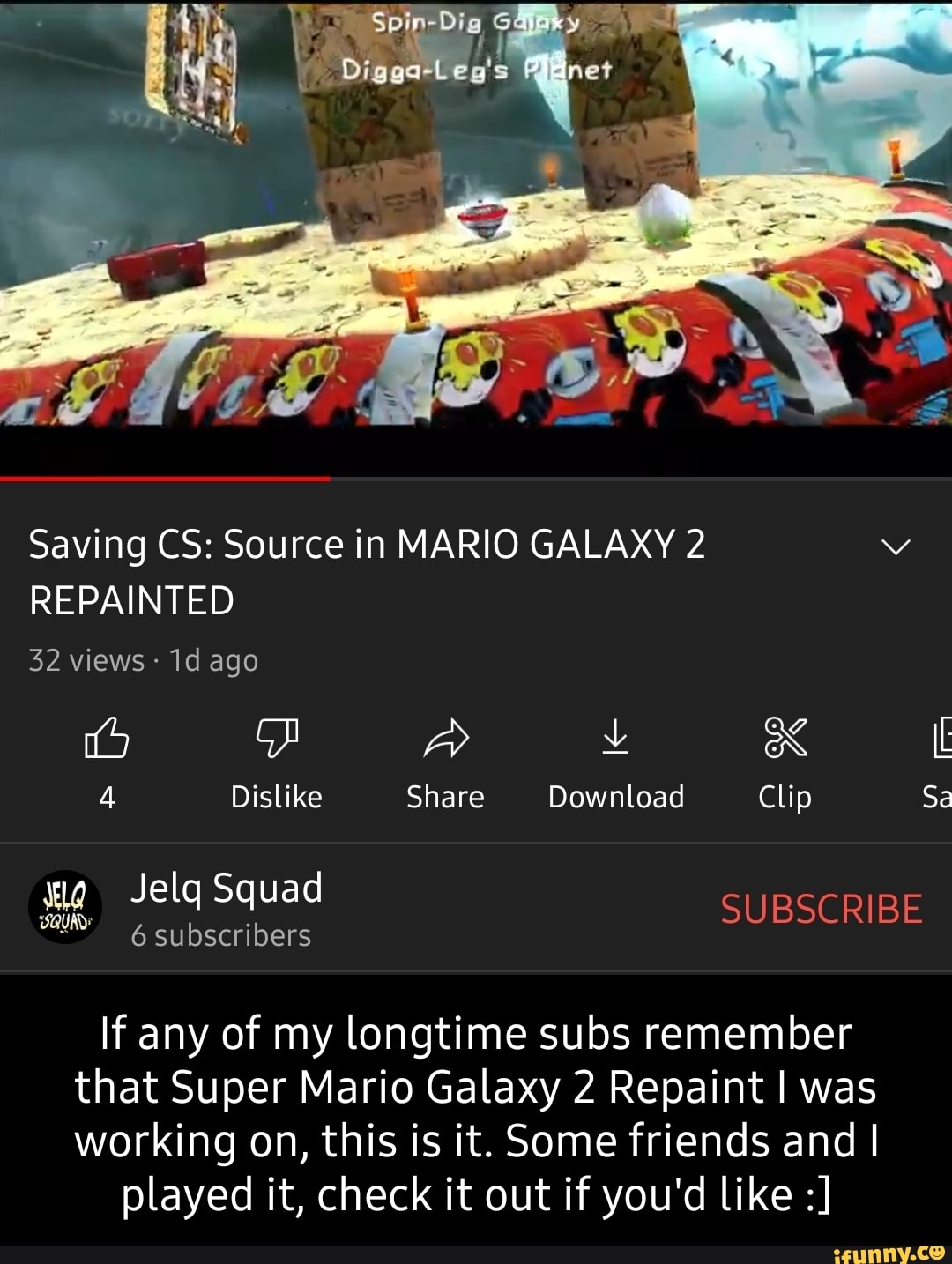 Digger eg's War... Saving CS: Source in MARIO GALAXY 2 REPAINTED 32 ...