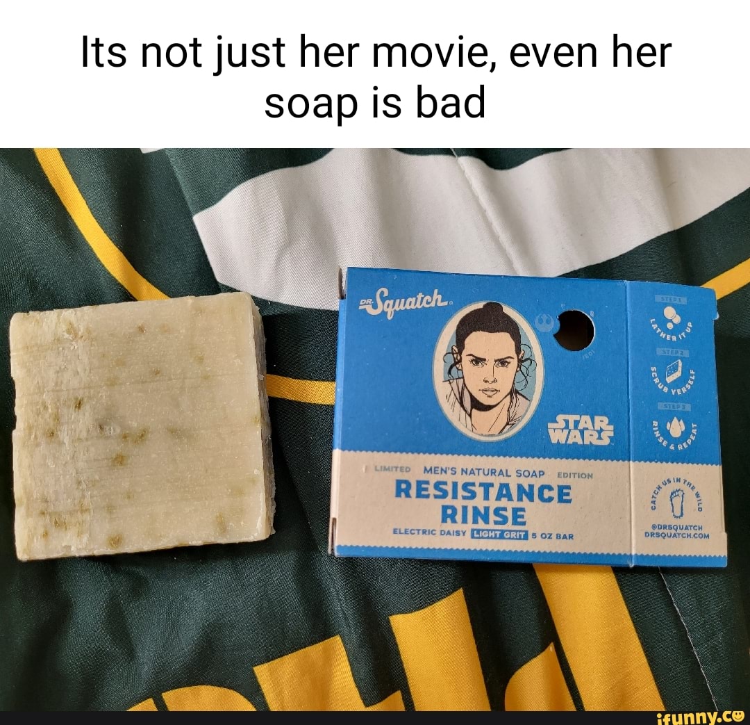 Its not just her movie, even her soap is bad reo MEN'S NATURAL SOAP ...