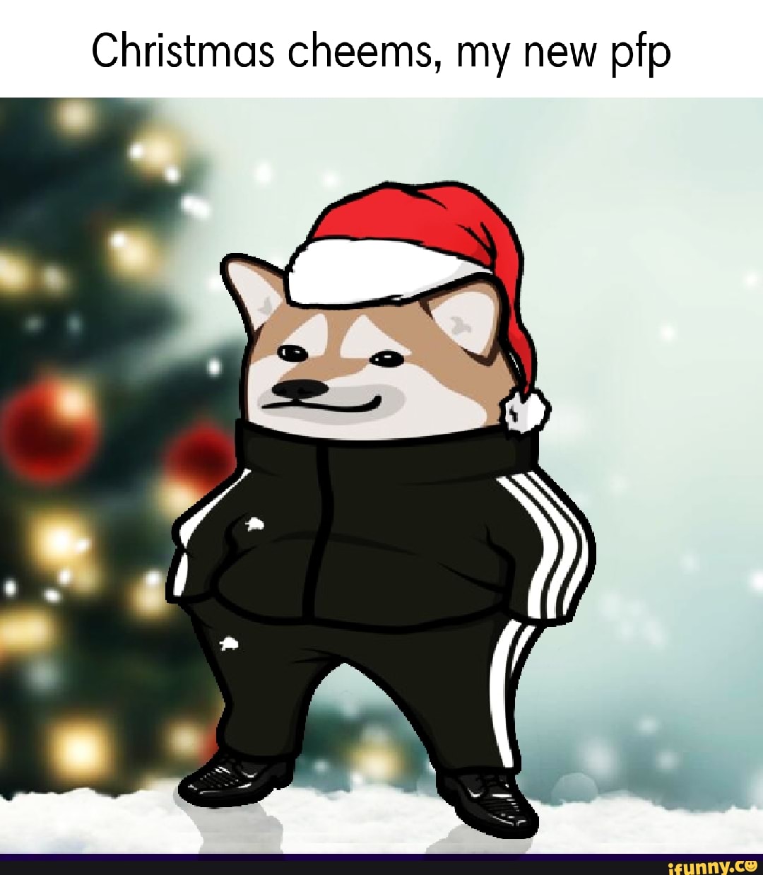 Christmas cheems, my new pfp - iFunny