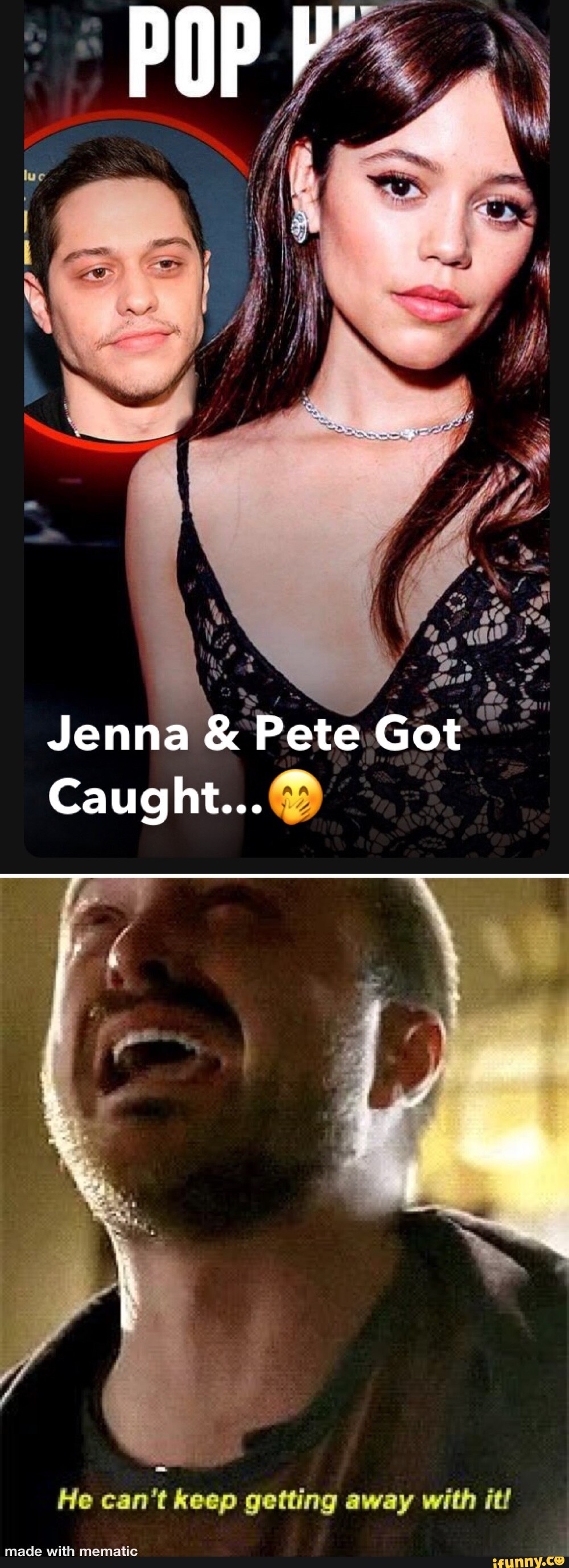 POP Jenna & Pete Got Caught...@ He can't keep getting away with it! made with - iFunny