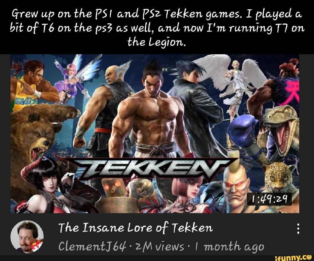 Tekken memes. Best Collection of funny Tekken pictures on iFunny