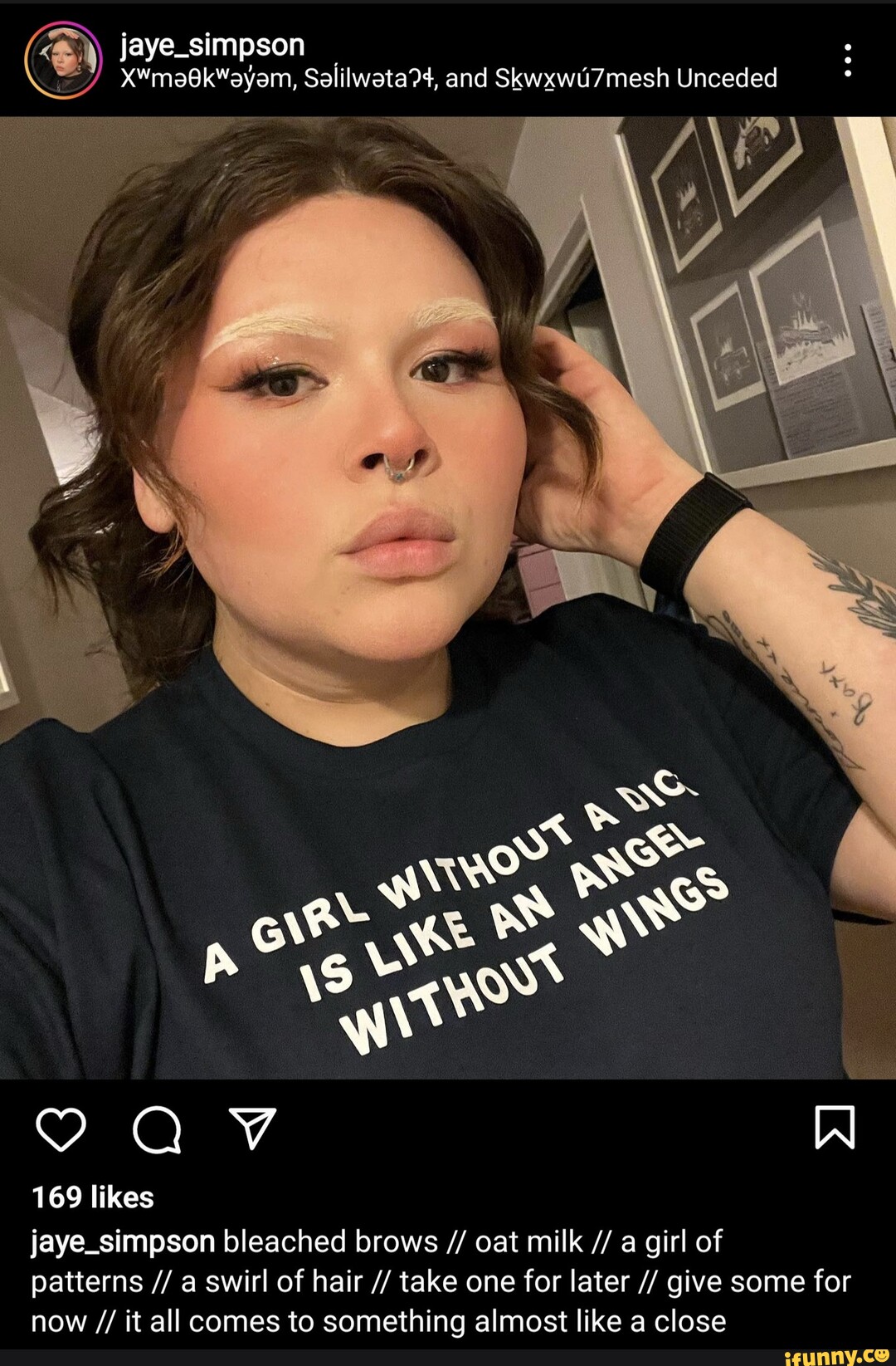 Jaye_simpson and Skwxwti7mesh Unceded 9 AV W 169 likes jaye_simpson ...