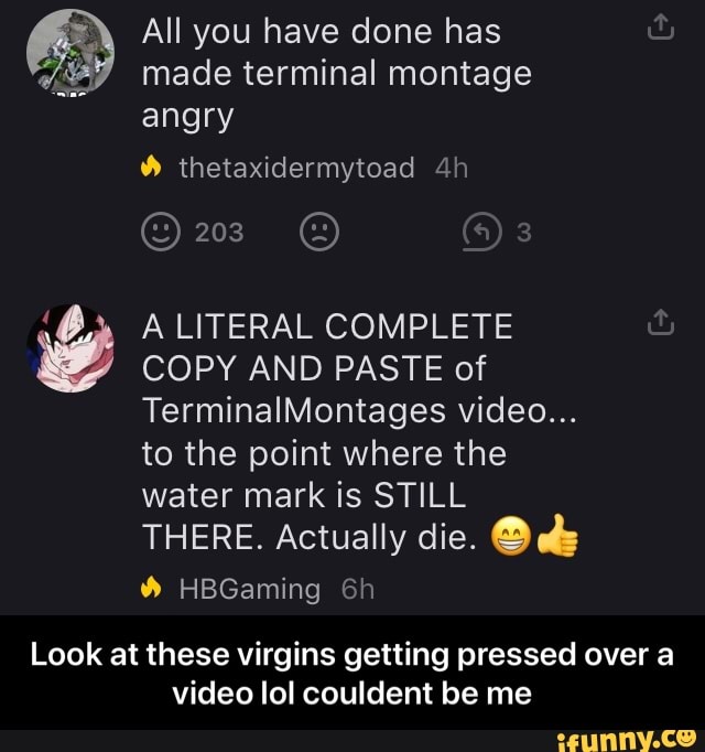 Terminalmontages memes. Best Collection of funny Terminalmontages ...